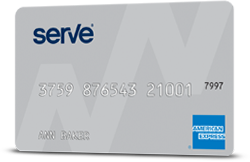 Serve Amex Landing Page