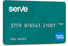 Serve Amex Landing Page